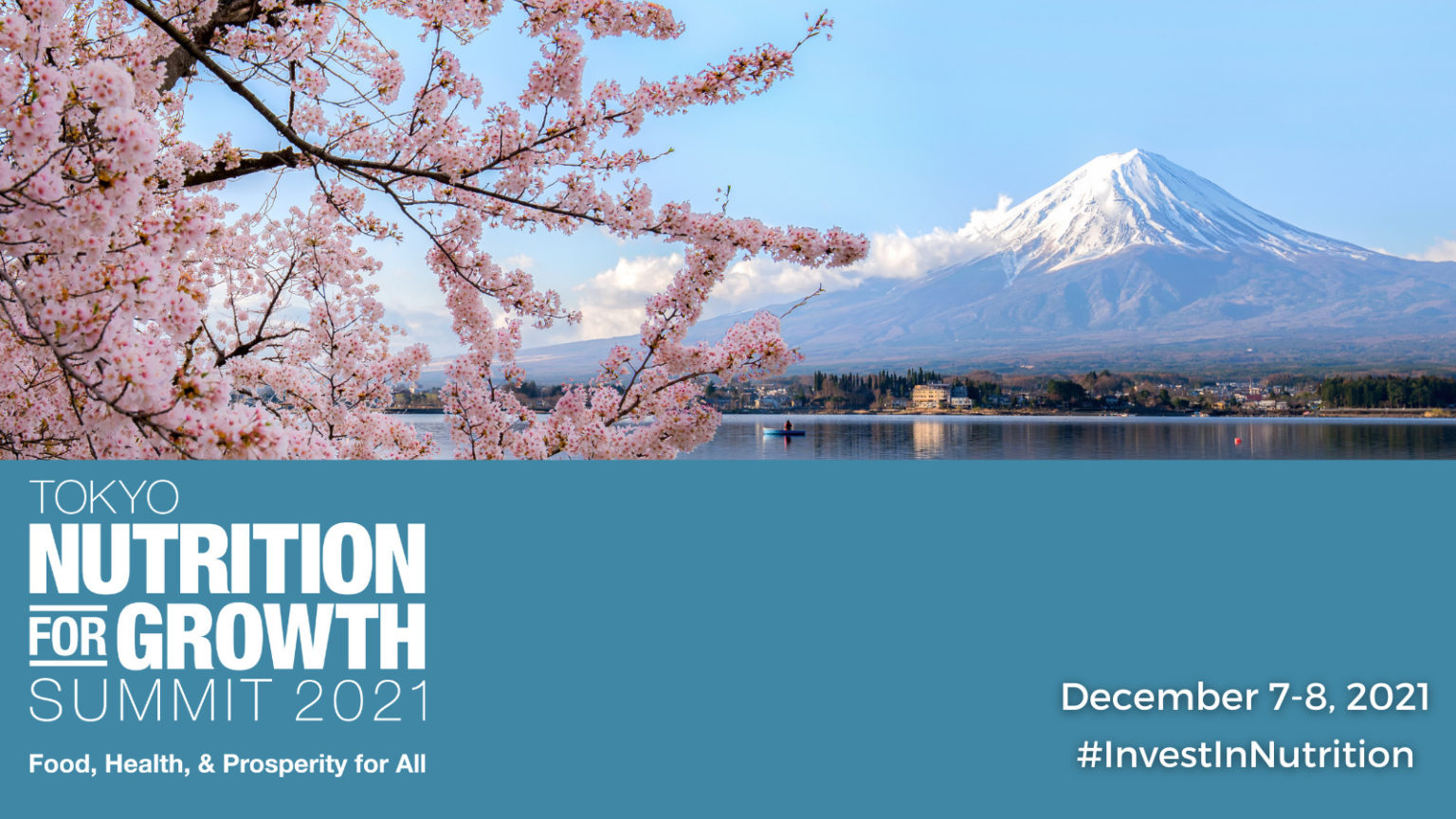 Tokyo N4G Summit 2021 Press Release : Nutrition For Growth